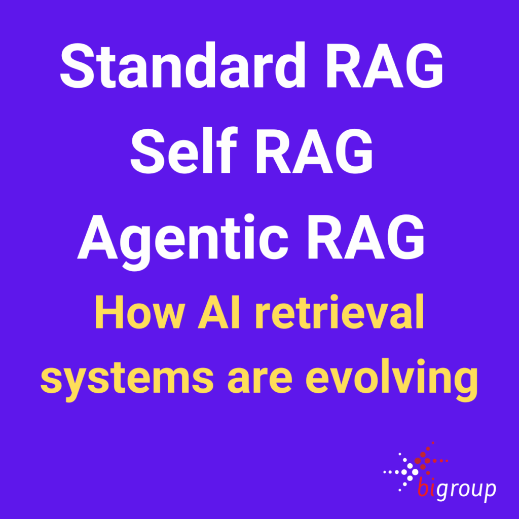 From Standard RAG to Agentic RAG - BI Group Australia